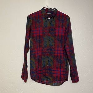 BonHomme | Shirts | Bonhomme Mens Button Down Shirt Size 5 12 | Poshmark